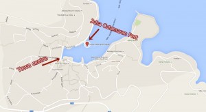 Jelsa ferry port, location and list of fast ferry departures from Jelsa